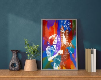 Jimmy Page Poster - Etsy