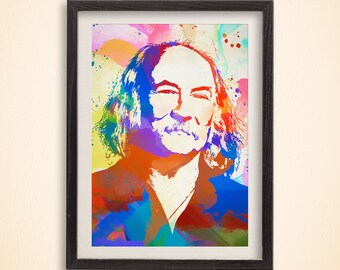 David Crosby Fan Art - Etsy