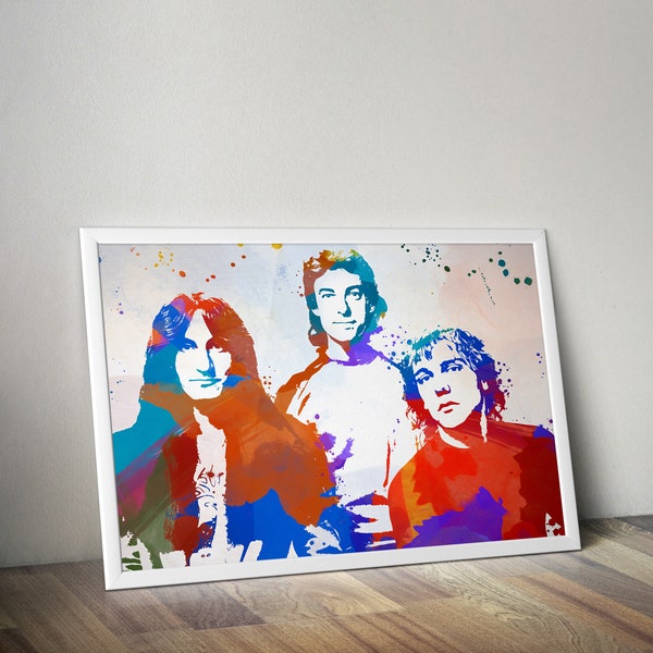 Rush Band Poster - Etsy