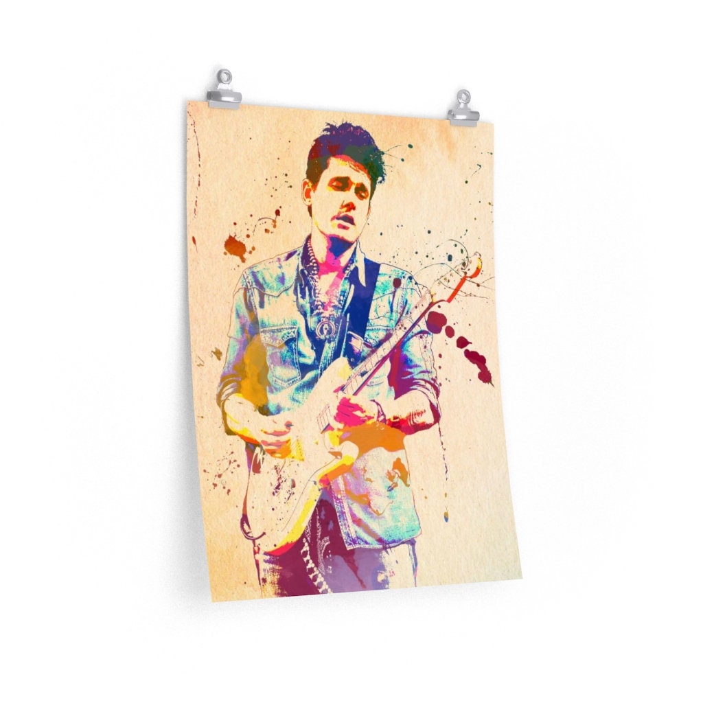 John Mayer/John Mayer Art/John Mayer Poster/John Mayer Print/John Mayer ...