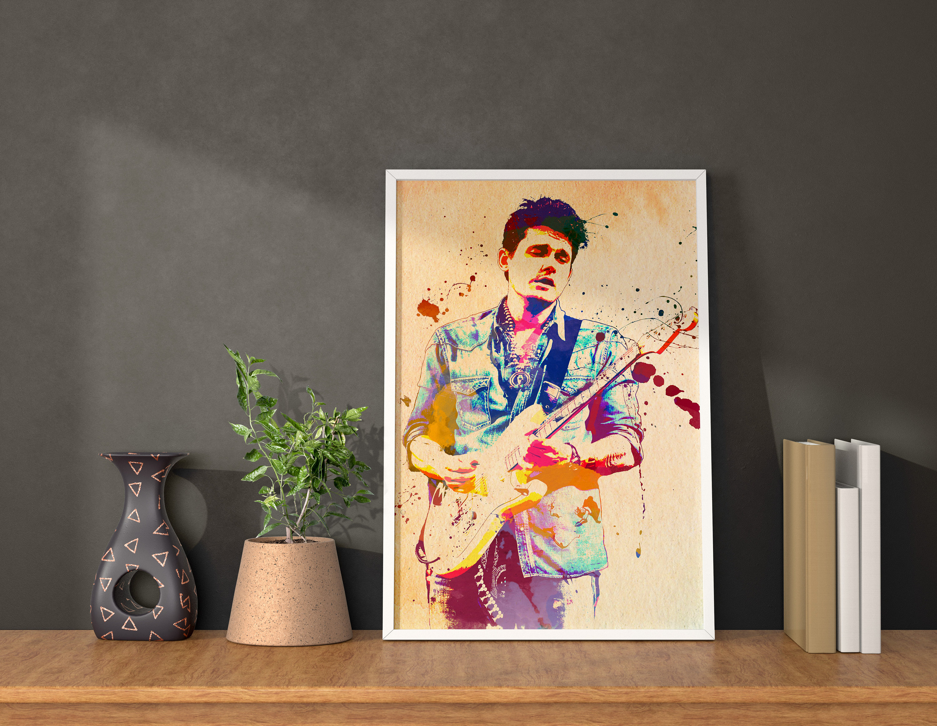 John Mayer/John Mayer Art/John Mayer Poster/John Mayer Print/John Mayer ...
