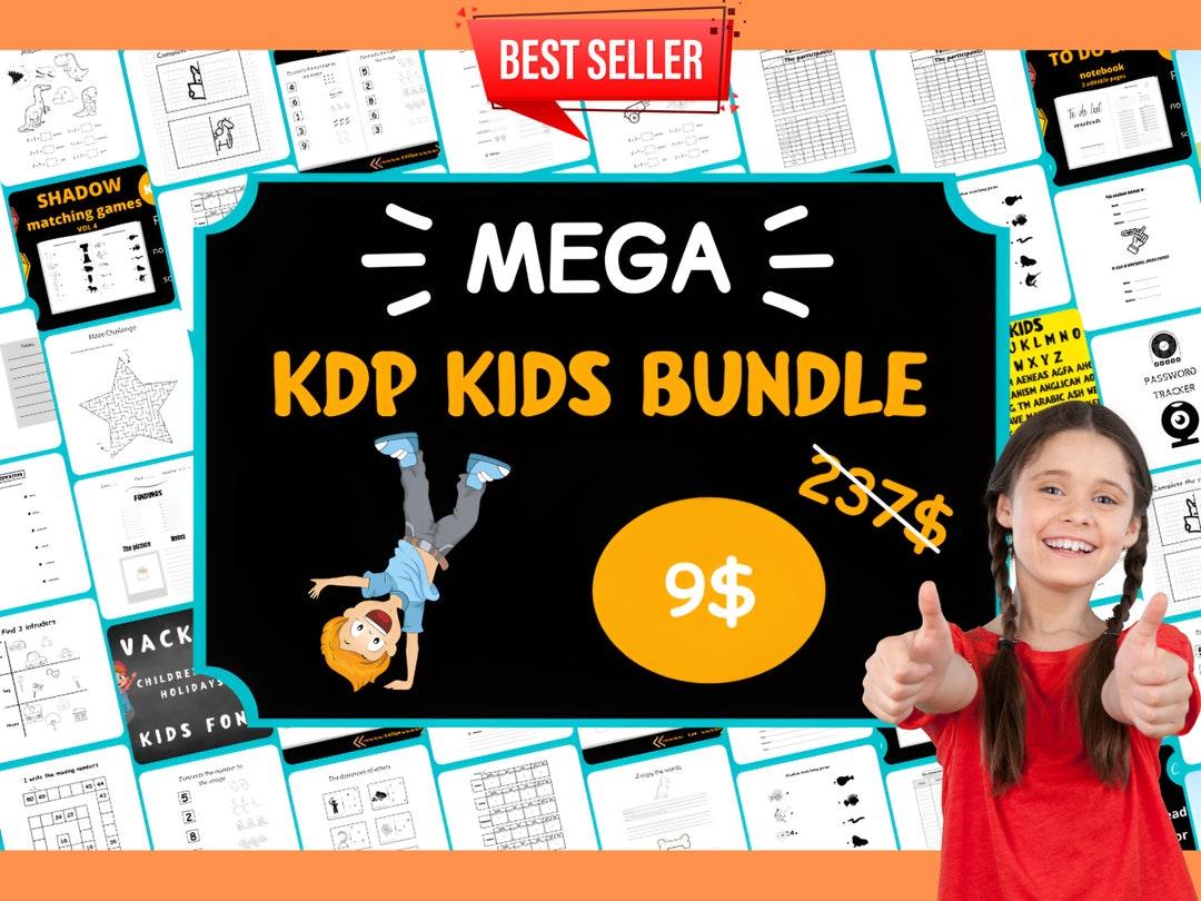 PLR KDP Kids Bundle: Animals Dot to Dot KDP Interior for Kids Kdp Plr ...