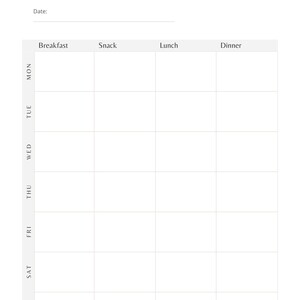 2024 Meal Planner, 2024 Grocery List Printable, 2024 Digital Planner ...