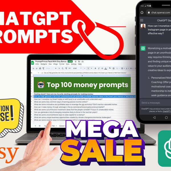 Chat Gpt Prompts for Business - Etsy