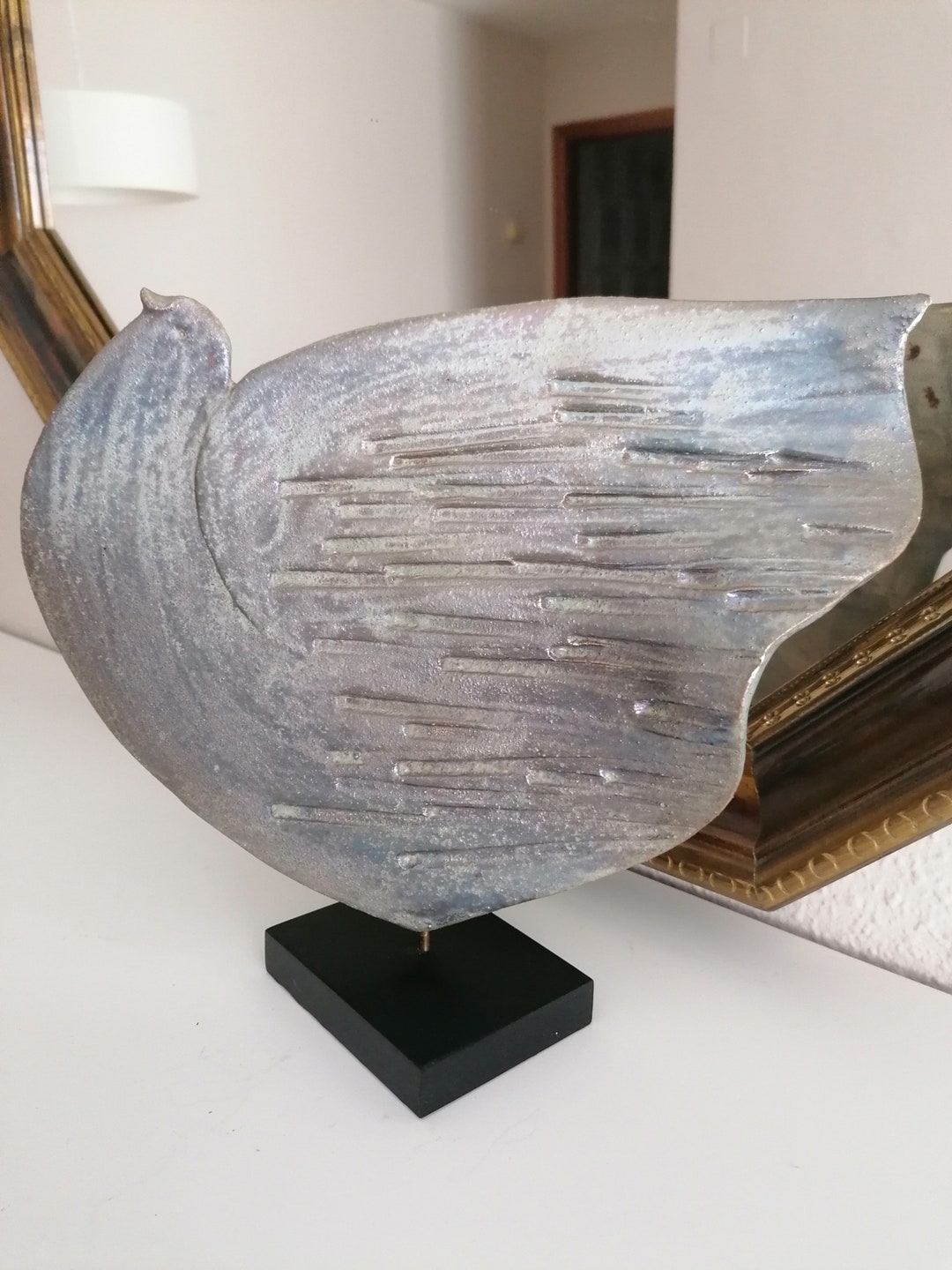 Signed Ceramic Dove. Vintage Pottery, Vintage Decoration, Vintage Craft ...