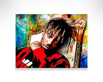 Juice Wrld Canvas Art | Etsy