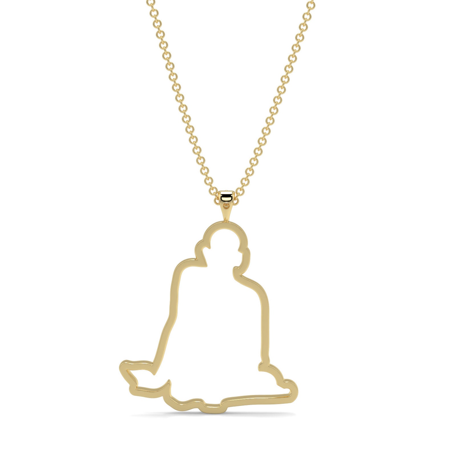 SWAMI SAMARTH PENDANT, 18k Hallmark Gold Pendant and Quality Real ...