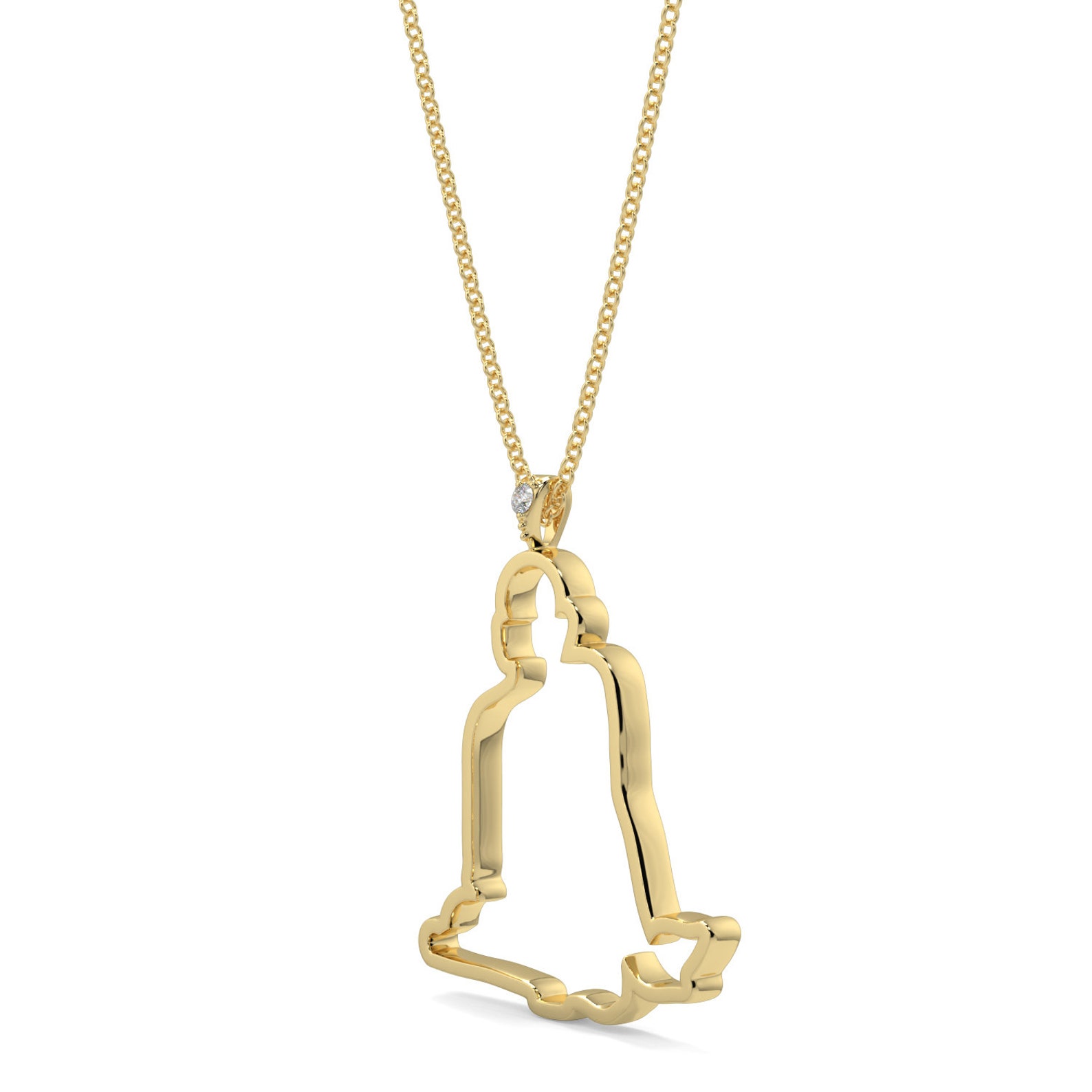 SWAMI SAMARTH PENDANT, 18k Hallmark Gold Pendant and Quality Real ...