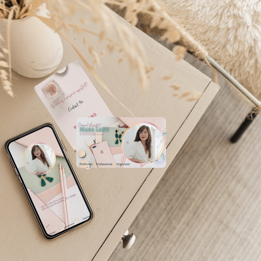 Digital Business Card | Personal Assistant Business Card | Digital ...