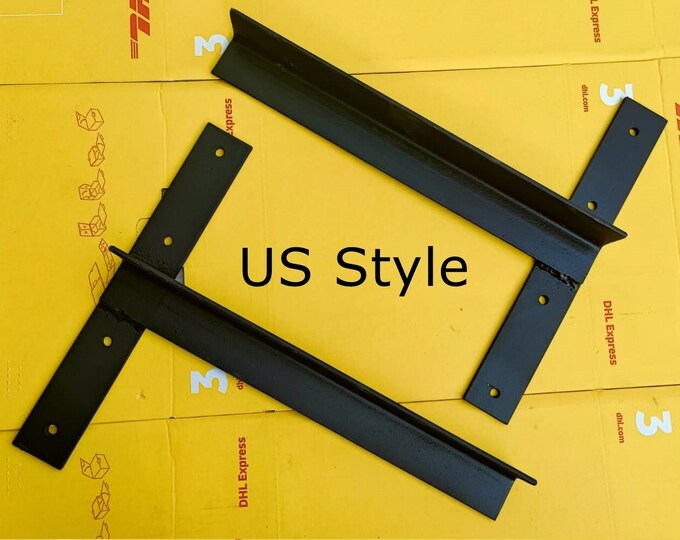 STEEL BRACKETS for Wall Mounted Marble Sinks Floating Sink Brackets ...