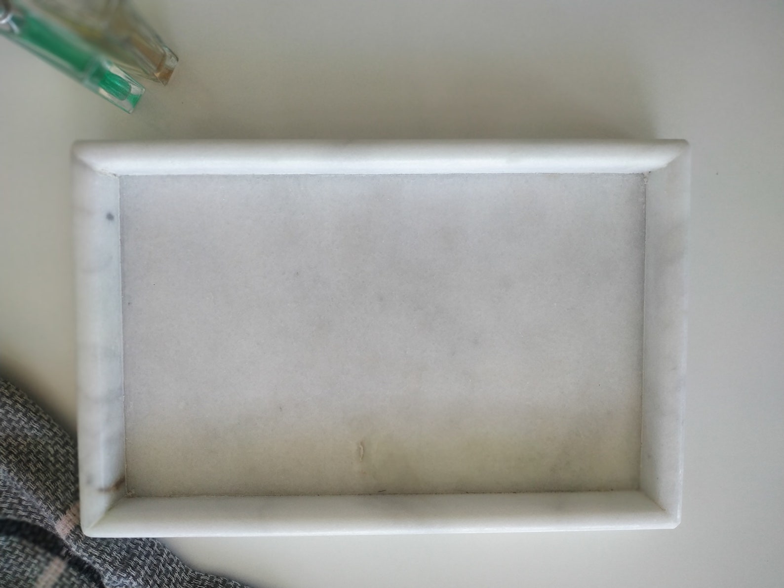 8x16 Marble Tray Rectangle Marble Tray White - Etsy