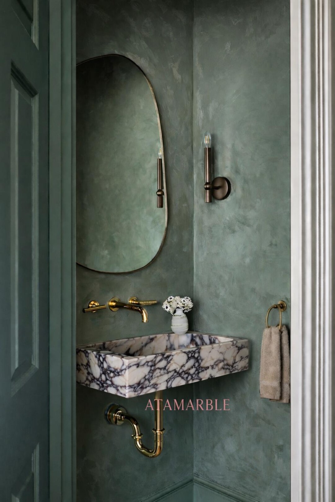 Architect Grade Stone Basin | Custom Calacatta Marble Bathroom Piece - Etsy