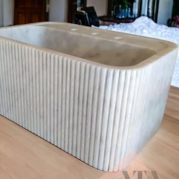 Reeded Bathroom Vanity - Etsy