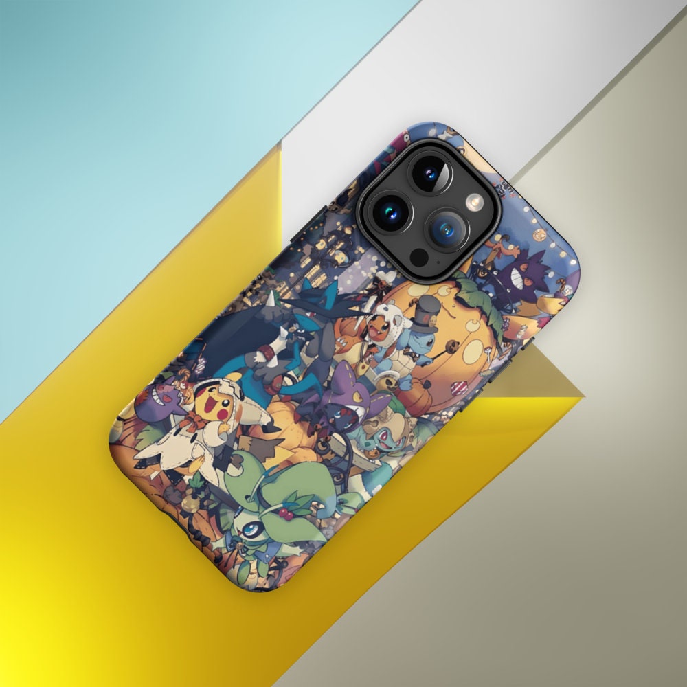 Pokemon Halloween Strong Durable Sturdy iPhone Case for All Models All ...