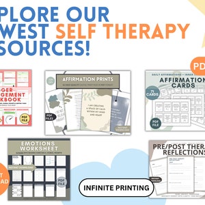 Mental Health Journal, Guided Self Discovery Workbook, Who Am I, Self ...