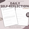 Mental Health Journal, Guided Self Discovery Workbook, Who Am I, Self ...