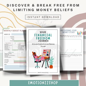 Guided Journal Prompts for Financial Freedom, Mental Health Activities ...