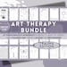 Therapy Mega Bundle, 190+ DBT Therapist Resources, Art Worksheets (PDF ...