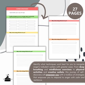 Anger Management Workbook for Emotional Regulation Self Therapy ...