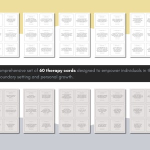 Therapy Cards for Setting Boundaries, Therapy Printable Game, Self-care ...