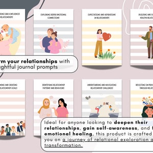 200 Journal Prompts for Self Discovery, Guided Relationships Journal ...