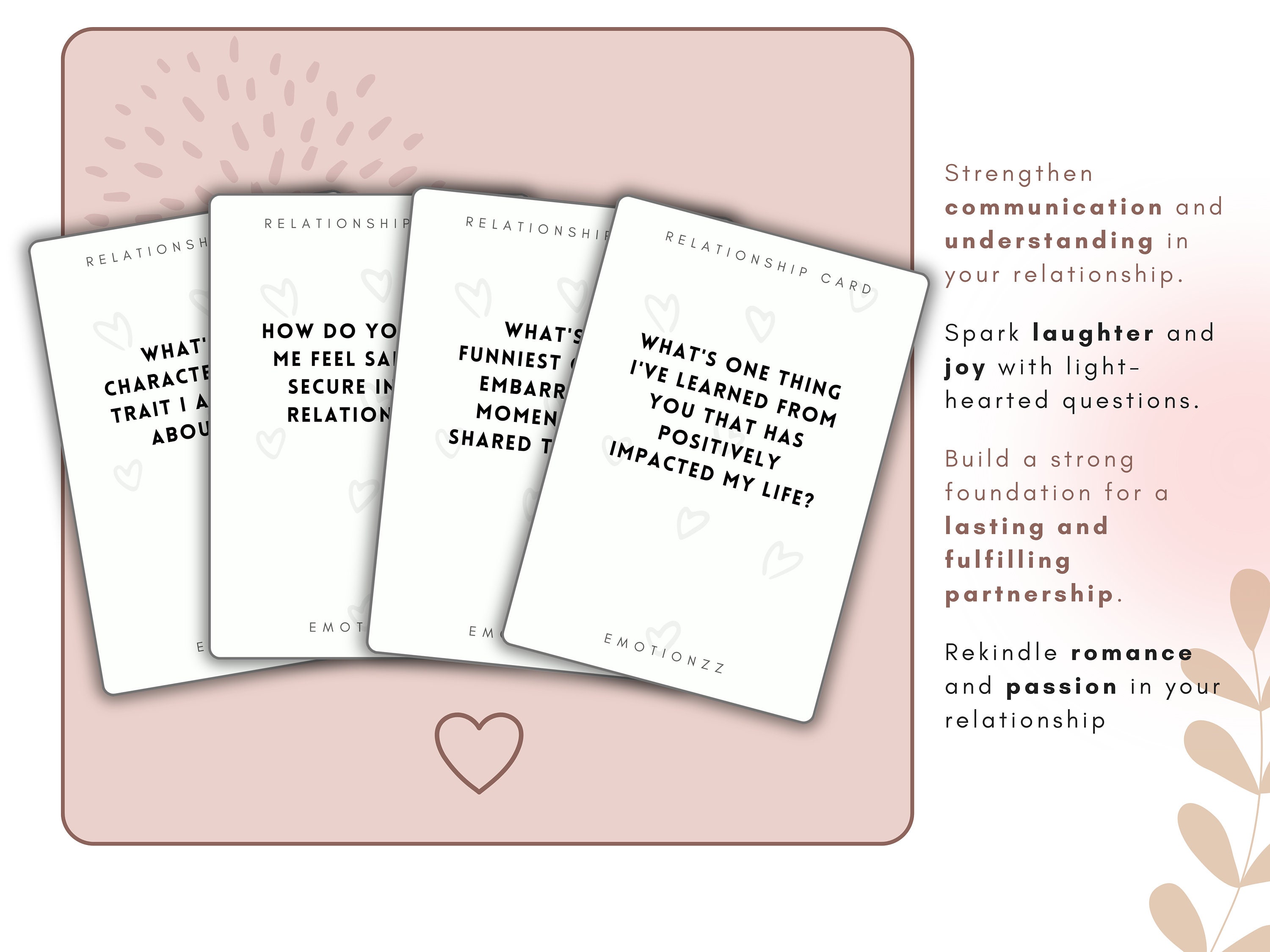 Couple Conversation Cards: Intimate Relationship Questions (PDF) - Etsy