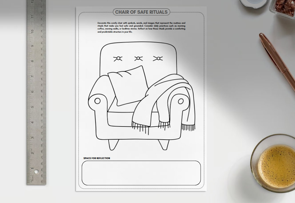 Art Therapy Worksheet Bundle for Inner Child Healing CBT Therapy ...