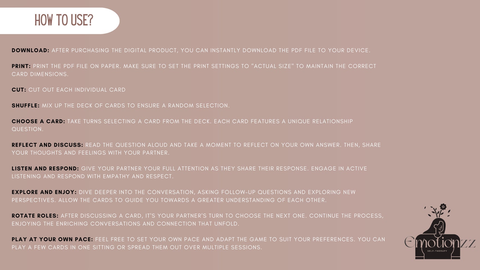 Relationship Cards for Couples, Conversation Questions Couple, Therapy ...