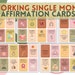 Single Mom Affirmation Cards: 40 Printable Flashcards (PDF) - Etsy