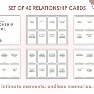 Relationship Cards for Couples, Conversation Questions Couple, Therapy ...