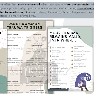 Printable Mental Health Journal, Counseling Tool for Trauma Healing ...