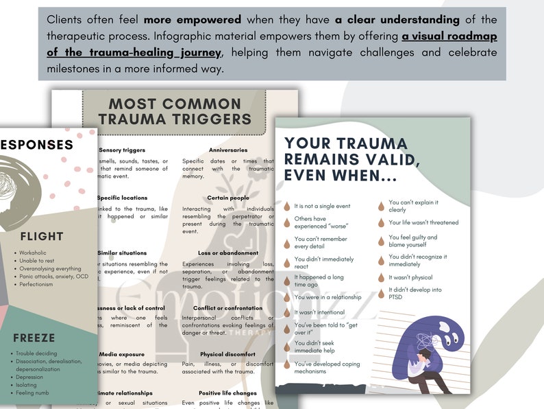 Printable Mental Health Journal, Counseling Tool for Trauma Healing ...