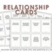 Relationship Cards for Couples, Conversation Questions Couple, Therapy ...
