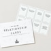 Relationship Cards for Couples, Conversation Questions Couple, Therapy ...