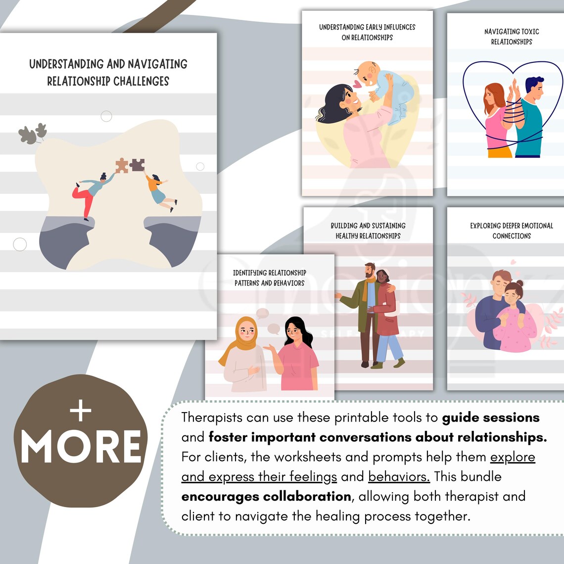 Relationship Therapy Bundle: Journal Prompts & Art Therapy (PDF) - Etsy