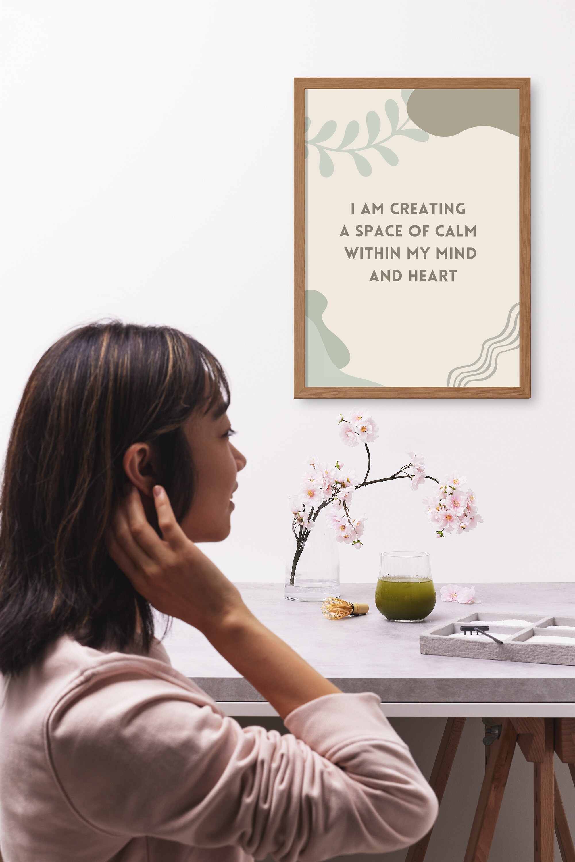 Set of Daily Affirmation Prints Therapy Office Decor I Am Affirmations ...