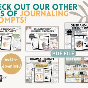 Guided Journal Prompts for Financial Freedom, Mental Health Activities ...