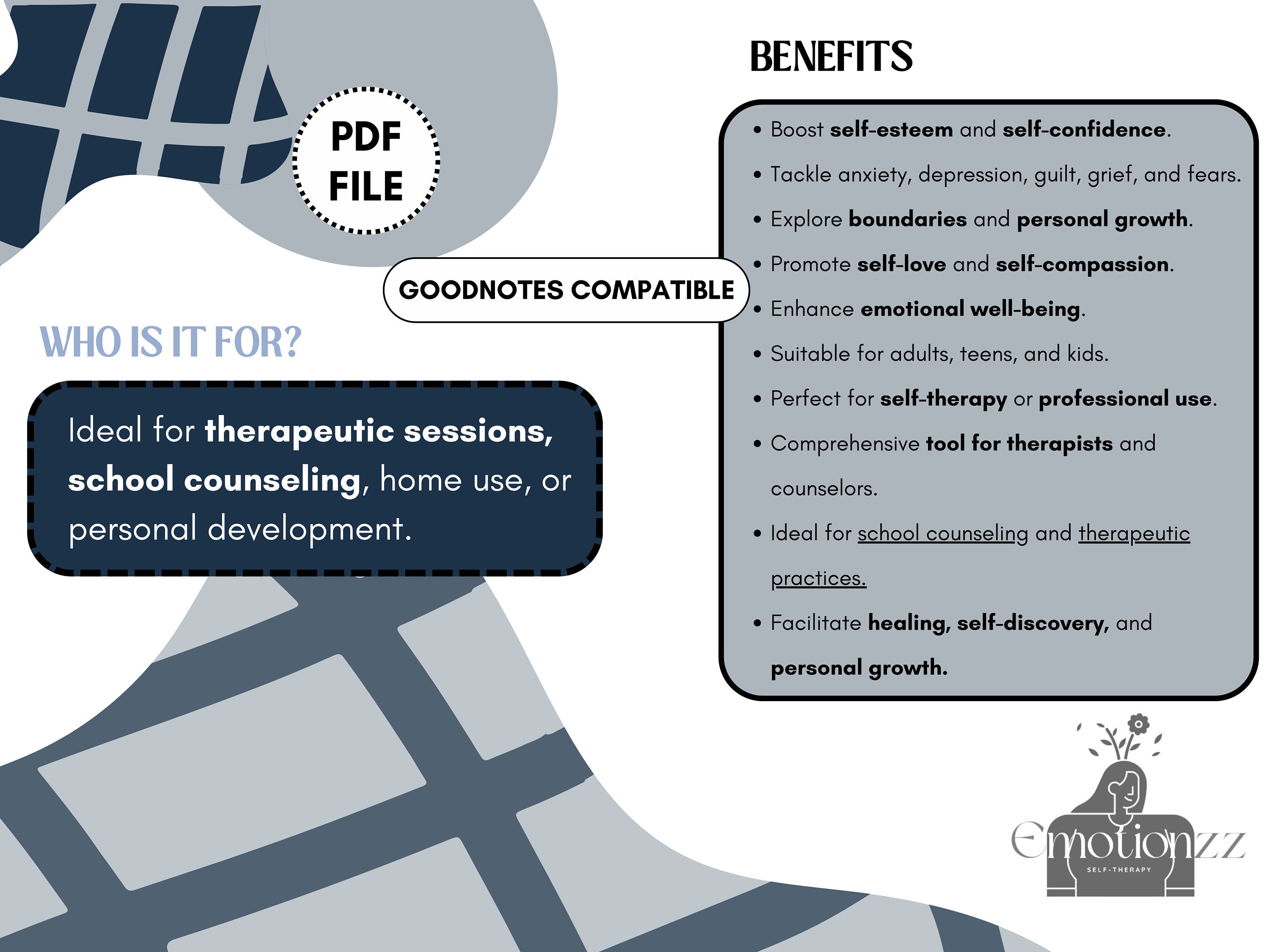 Art Therapy Worksheet Bundle for CBT Therapy Counseling Group Therapy ...