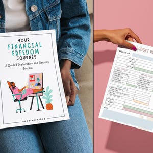 Guided Journal Prompts for Financial Freedom, Mental Health Activities ...