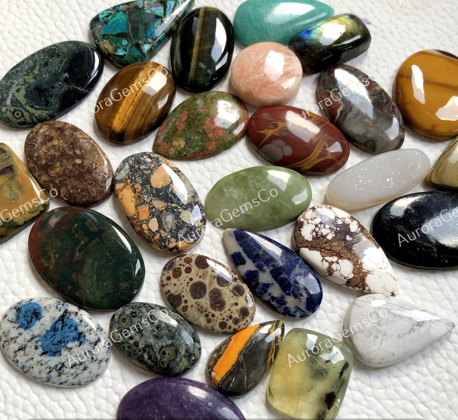 Mix Gemstone Cabochon Wholesale Lot, Mix Shapes and Size, Best Natural ...