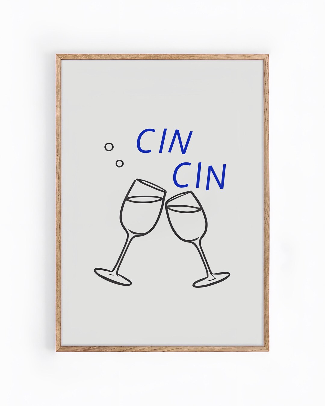 Cin Cin Cheers Wall Art Print, Digital Download - Etsy