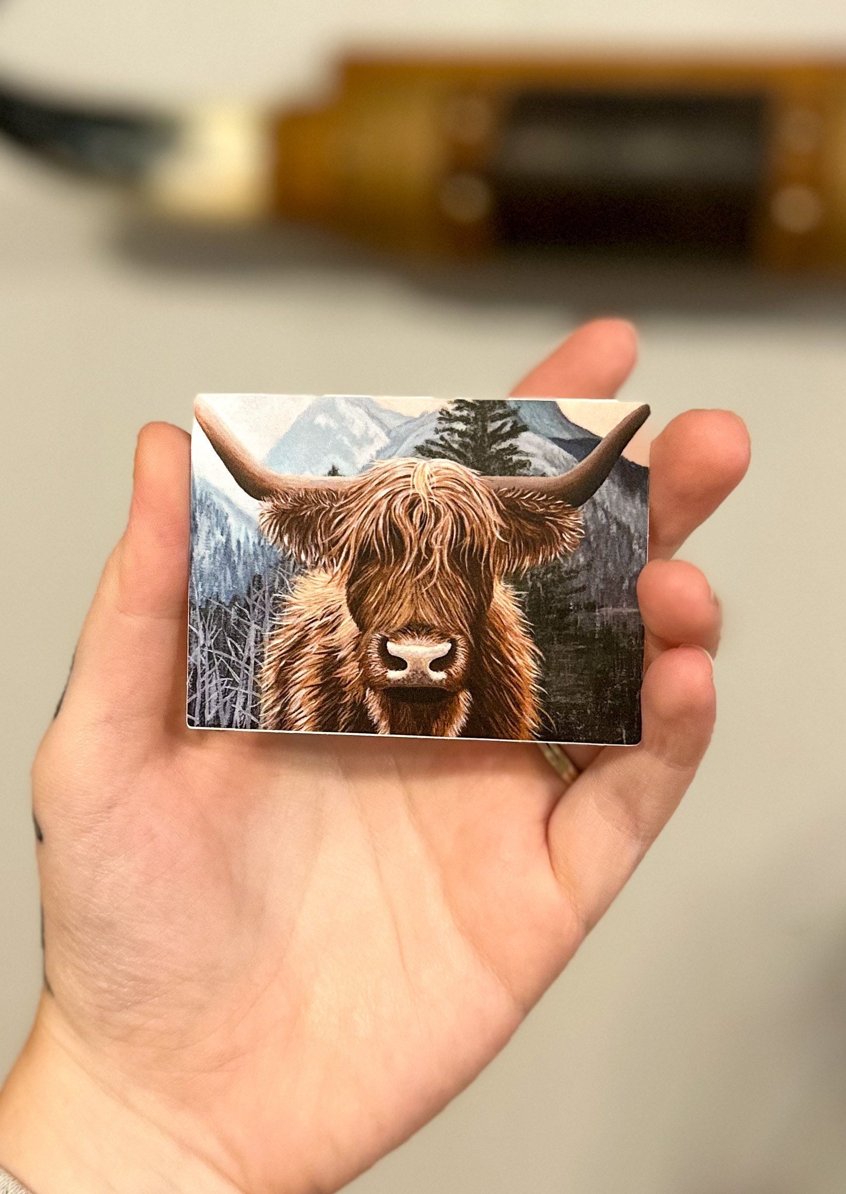 Moody Highlander Sticker - Etsy