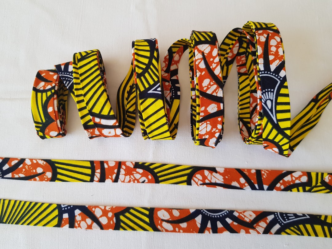 African Wax Fabric Bias Tape / Bias Tape Wax - Etsy UK