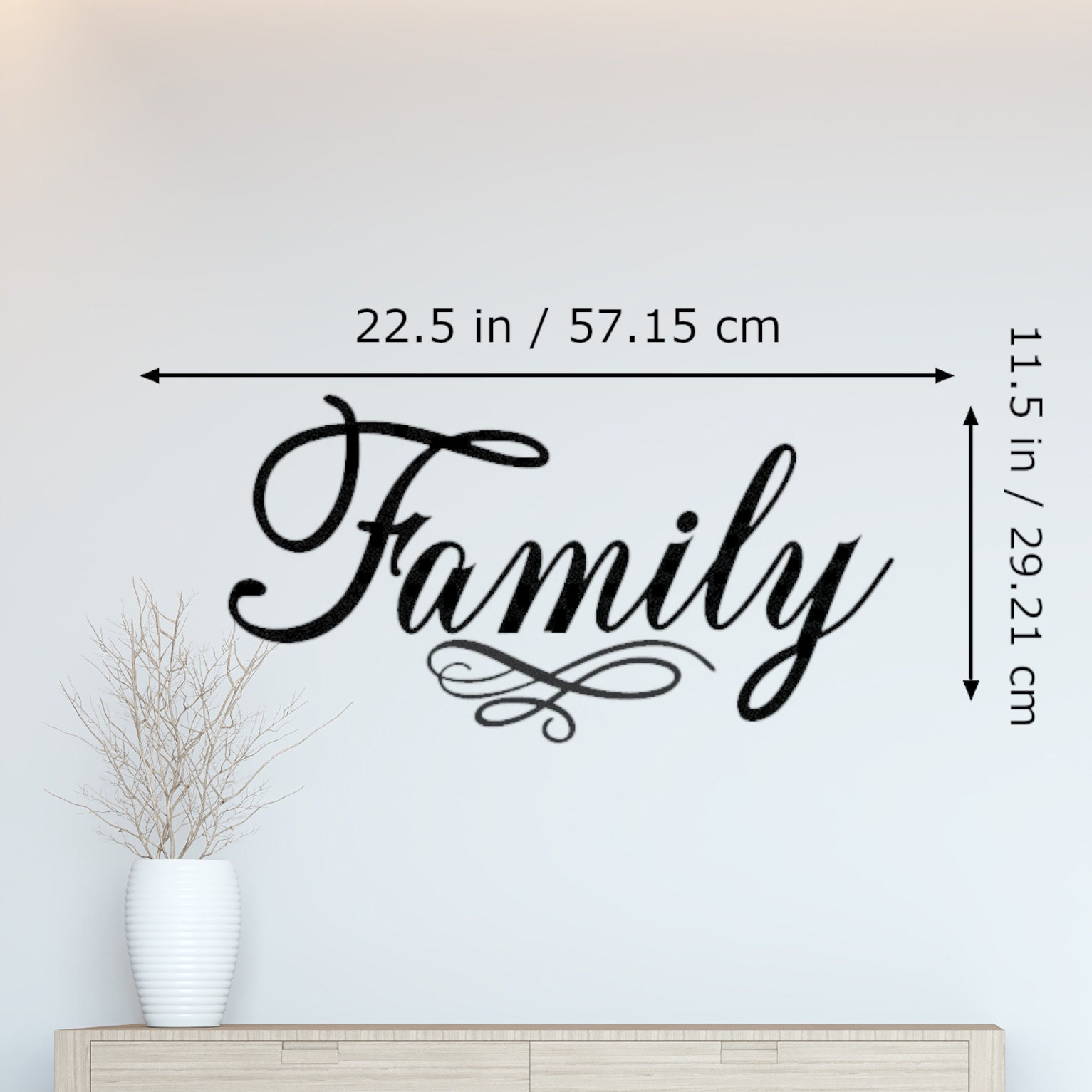 Family Wall Decals Quotes Words Signs Stickers Vinyl Lettering Wall Art ...