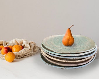 4 Dinner Plates - Etsy