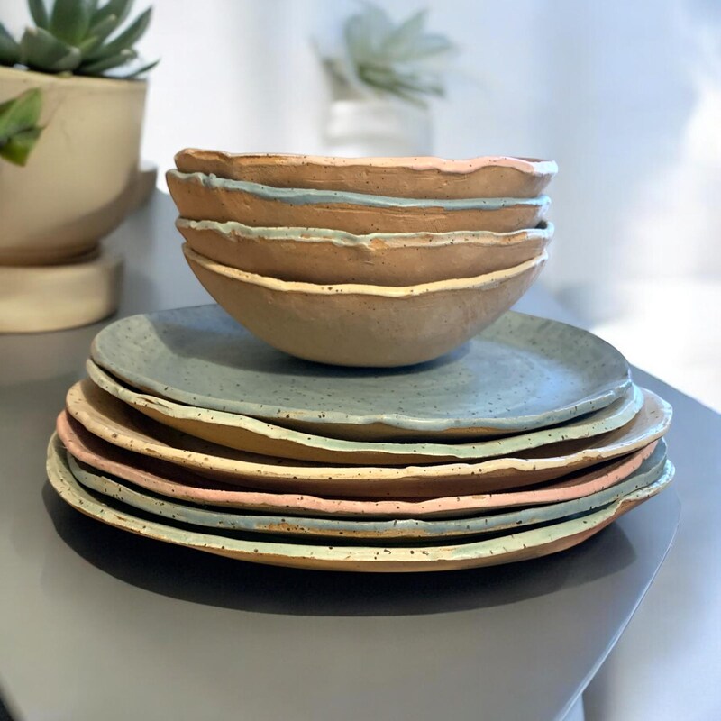 Rustic Dinnerware - Etsy