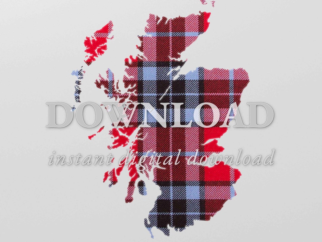 Thompson Red Tartan Downloadable Scottish Clan Thompson Red PNG File ...
