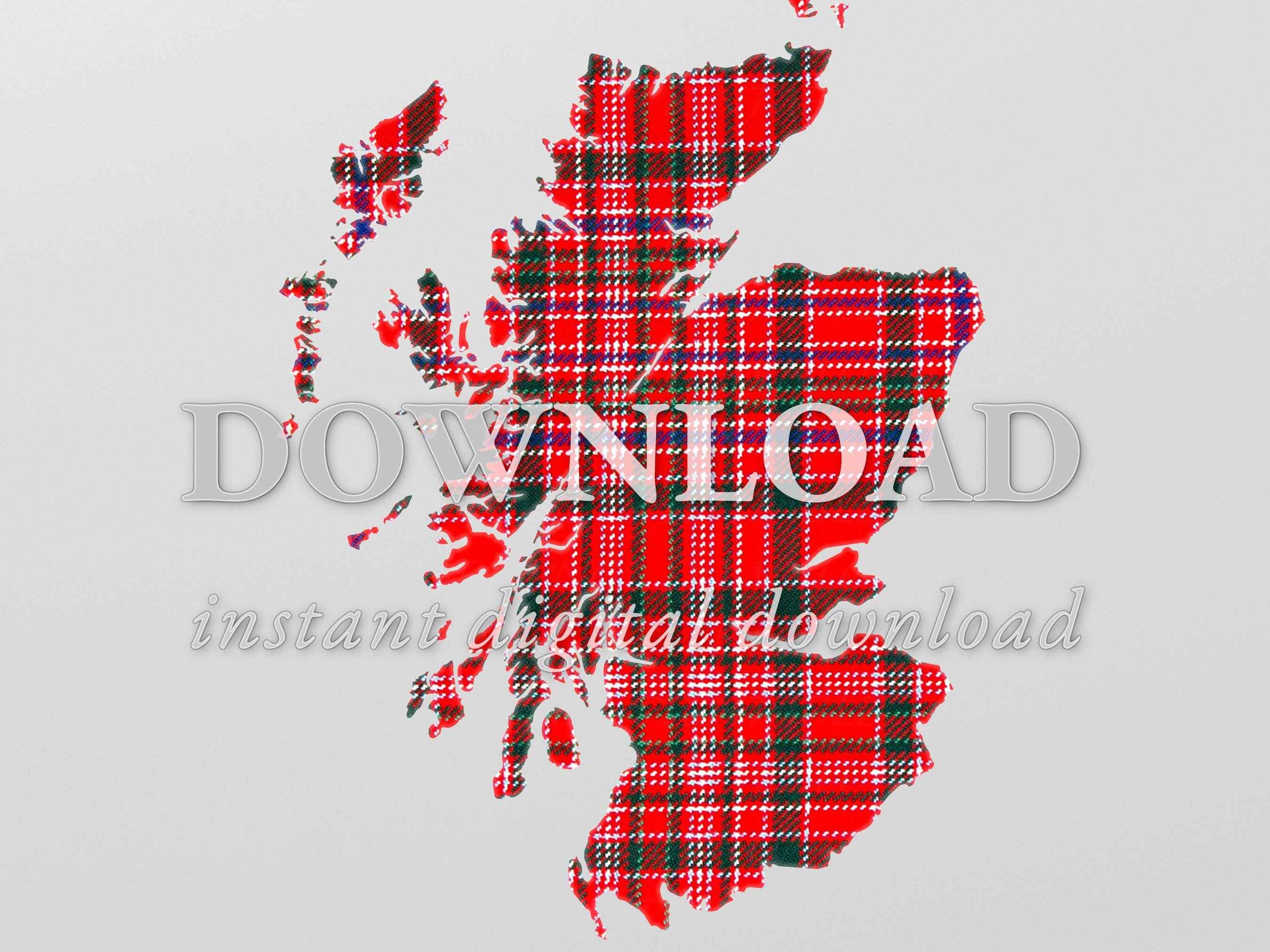 Macalister Tartan Downloadable Scottish Clan Macalister PNG - Etsy