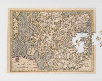 Medieval Scotland Map - Etsy