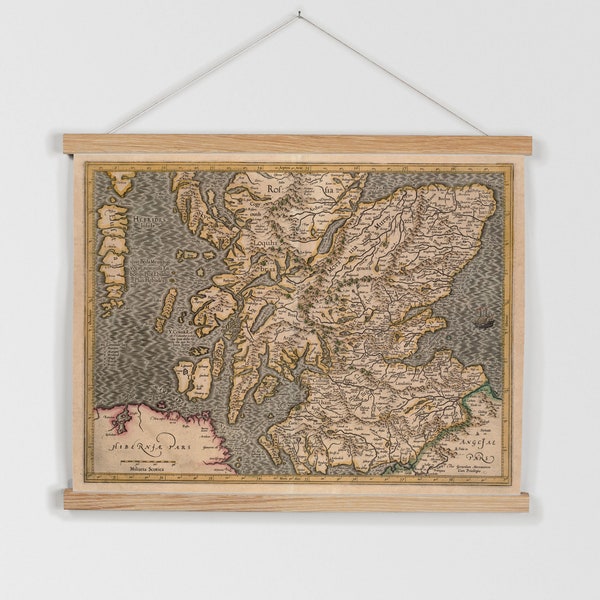 Map of Medieval Scotland - Etsy